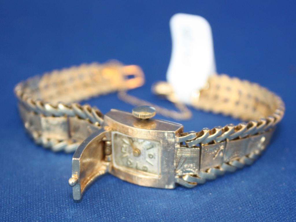 Vintage 14K Gold Watch Semag Incabloc 24.5gr