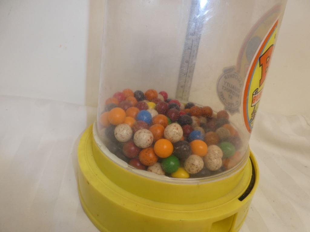 vintage Bozo bubble gum machine