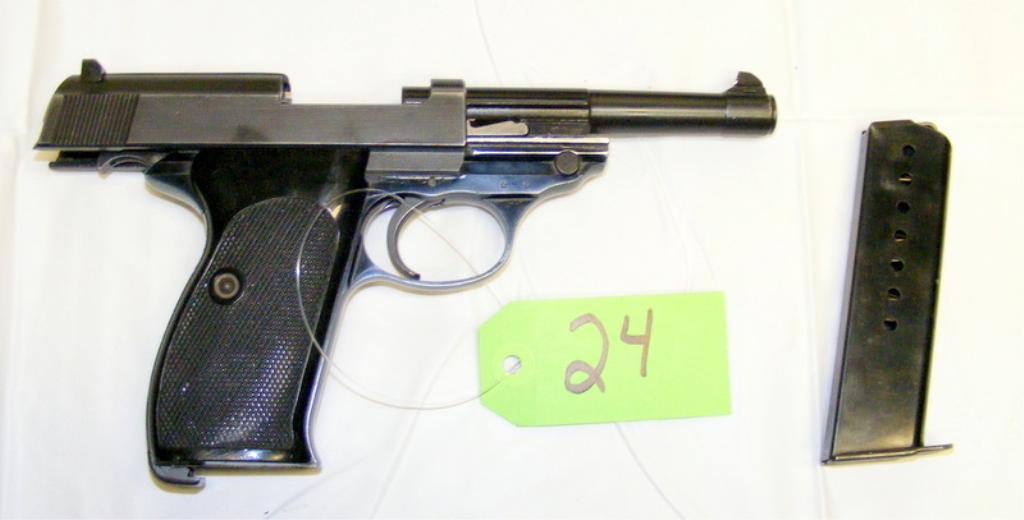Walther P38 semi-auto Pistol in 9mm