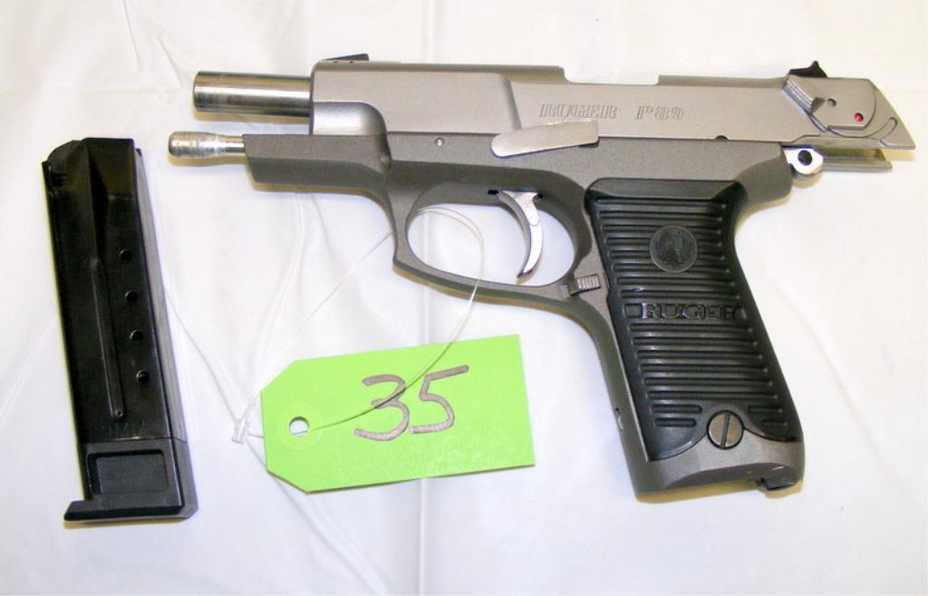 Ruger P89 Semi-Auto 9mm Pistol
