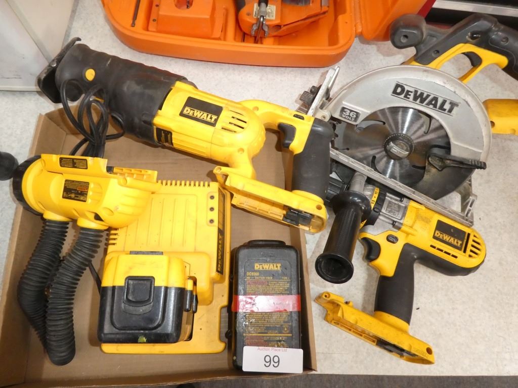 DeWalt power tools