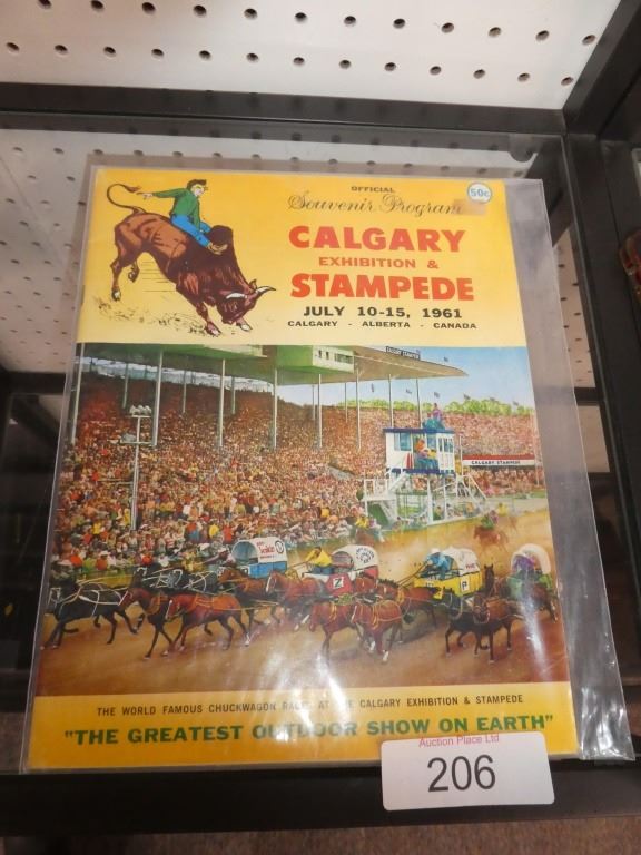 Calgary exhibition & stampede souvenir program1961