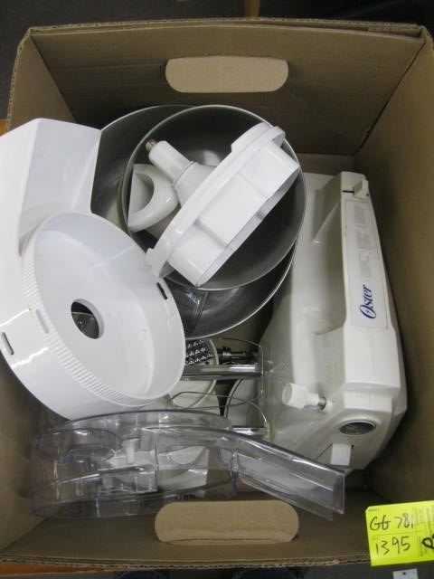 OSTER MIXER PARTS, MISSING BASE - Dodds Auction OSTER MIXER PARTS, MISSING BASE - Dodds Auction