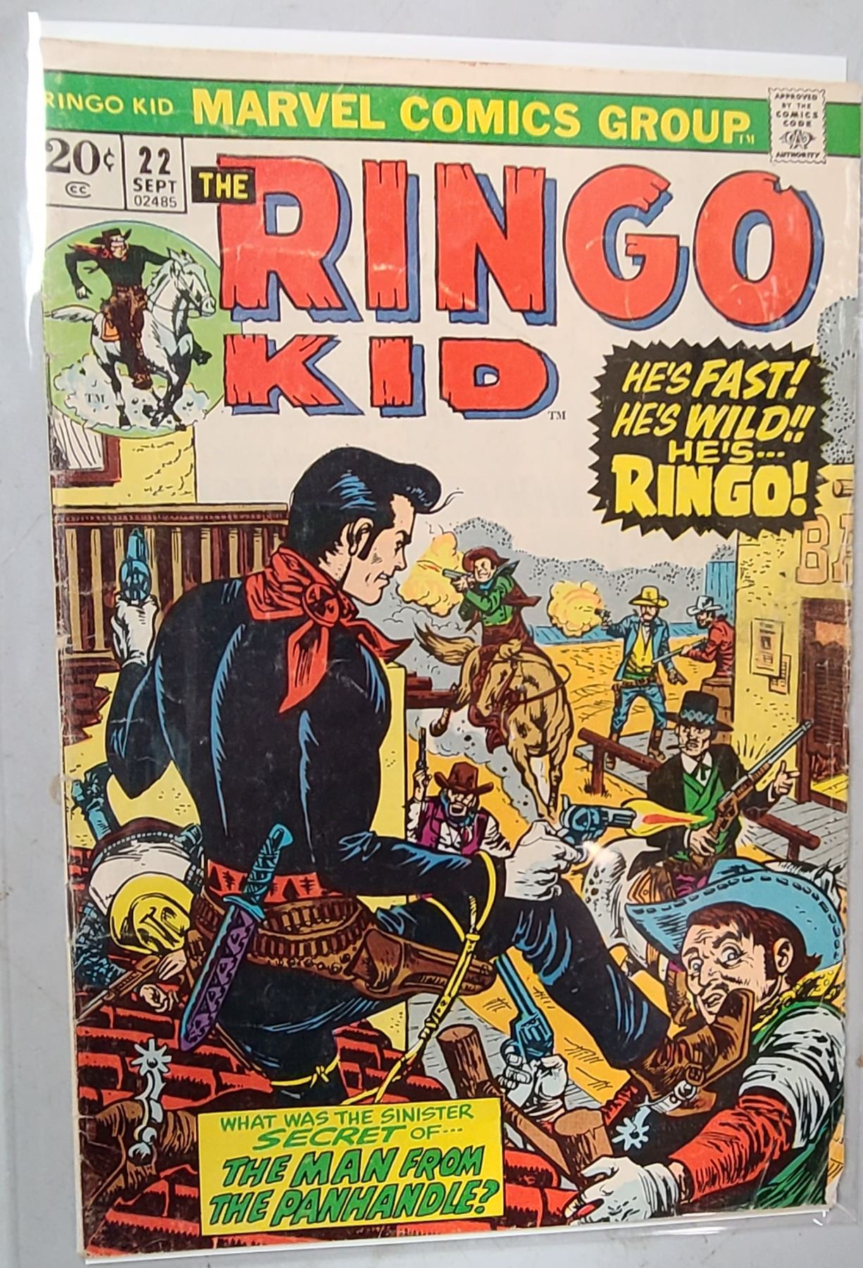 Ringo Kid #22 Comic - Western - Marvel
