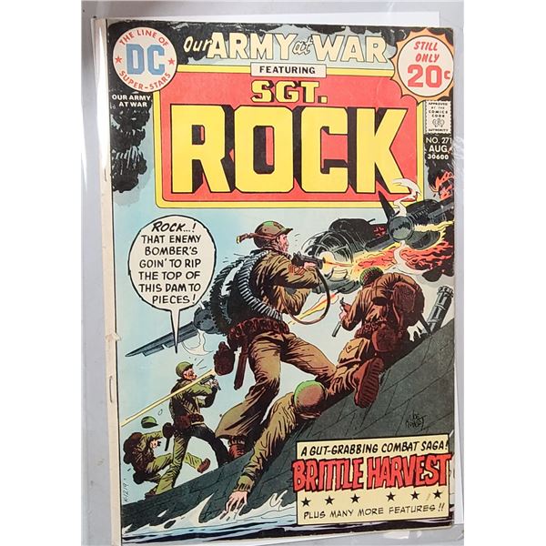 Sgt Rock #271 Comic - War - DC Comics
