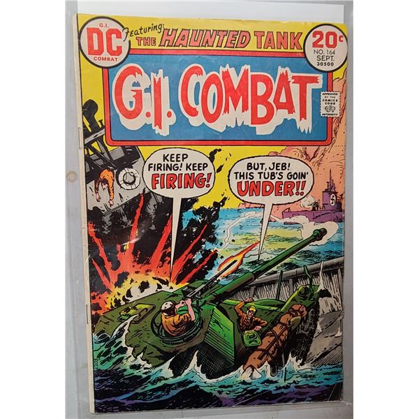 GI Combat The Haunted Tank #164 Comic - War - DC Comics