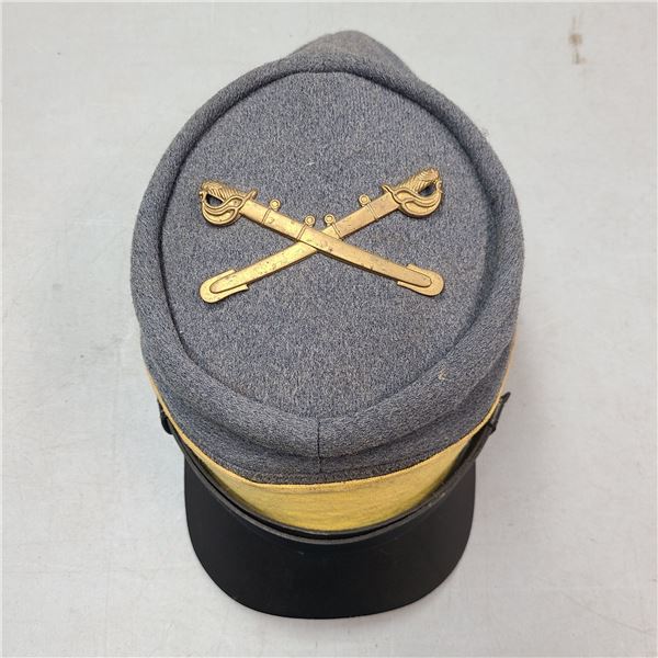 AMERICAN CIVIL WAR CONFEDERATE FORAGE Kepi CAP,