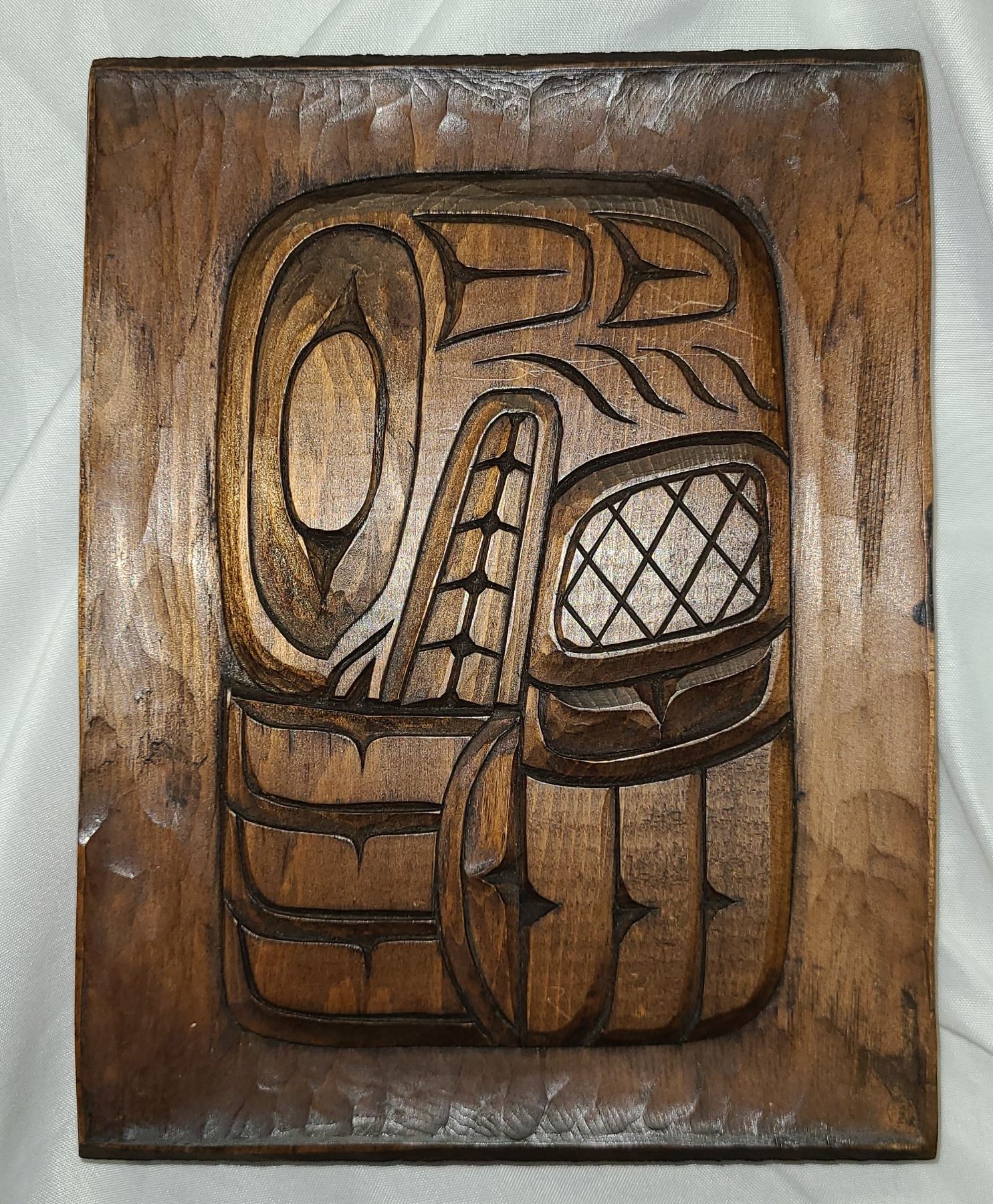 Sea Lion Native Indian Carving by Ray Wesley