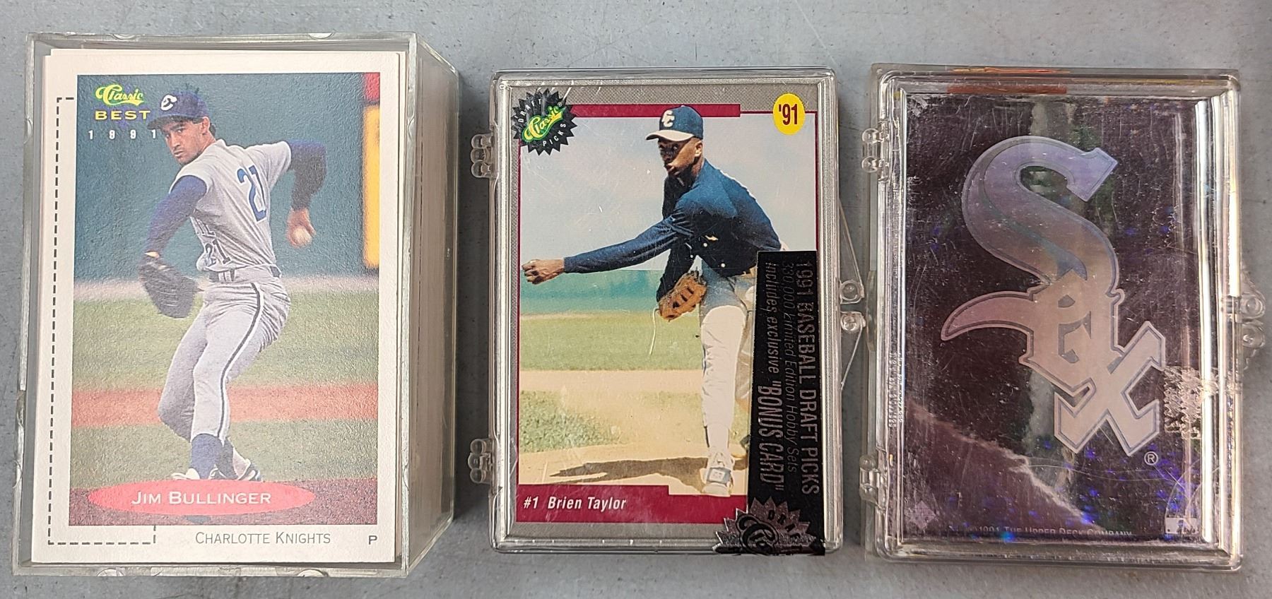 Classic Best 1991 & Classic Draft Pick set plus Holograms