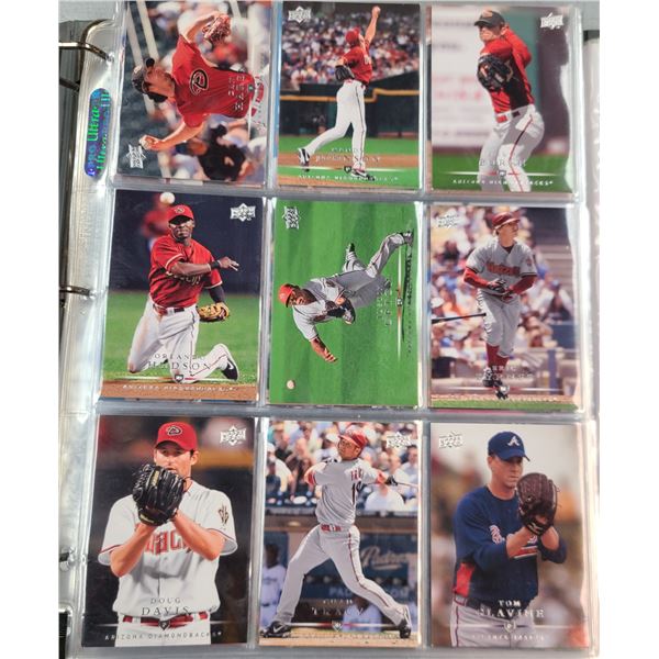 Upper Deck 2008 Baseball Cards Series 2 in Binder - Card #401 to 799
