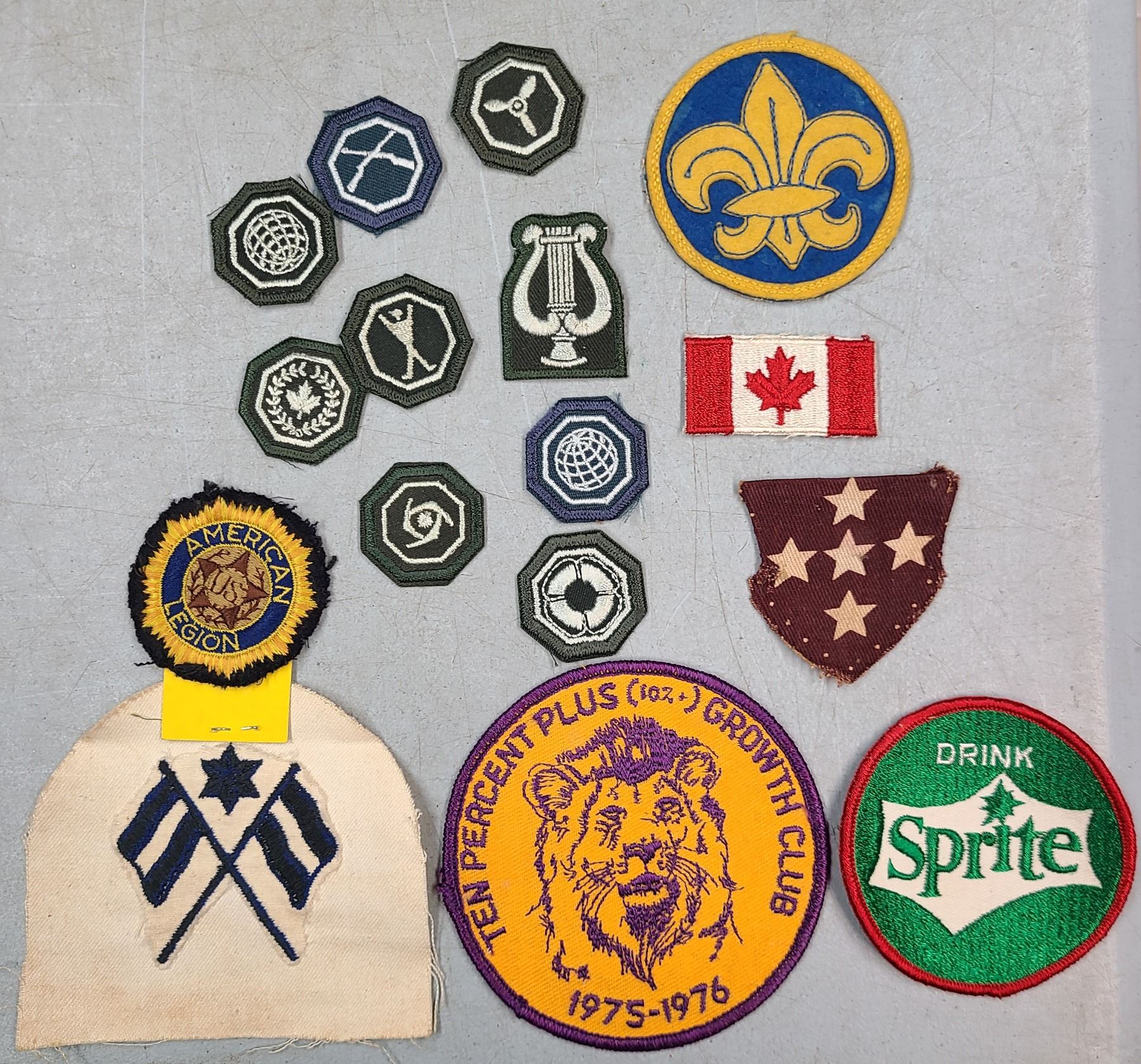 15 pc Cloth Badges - Cadets PLus