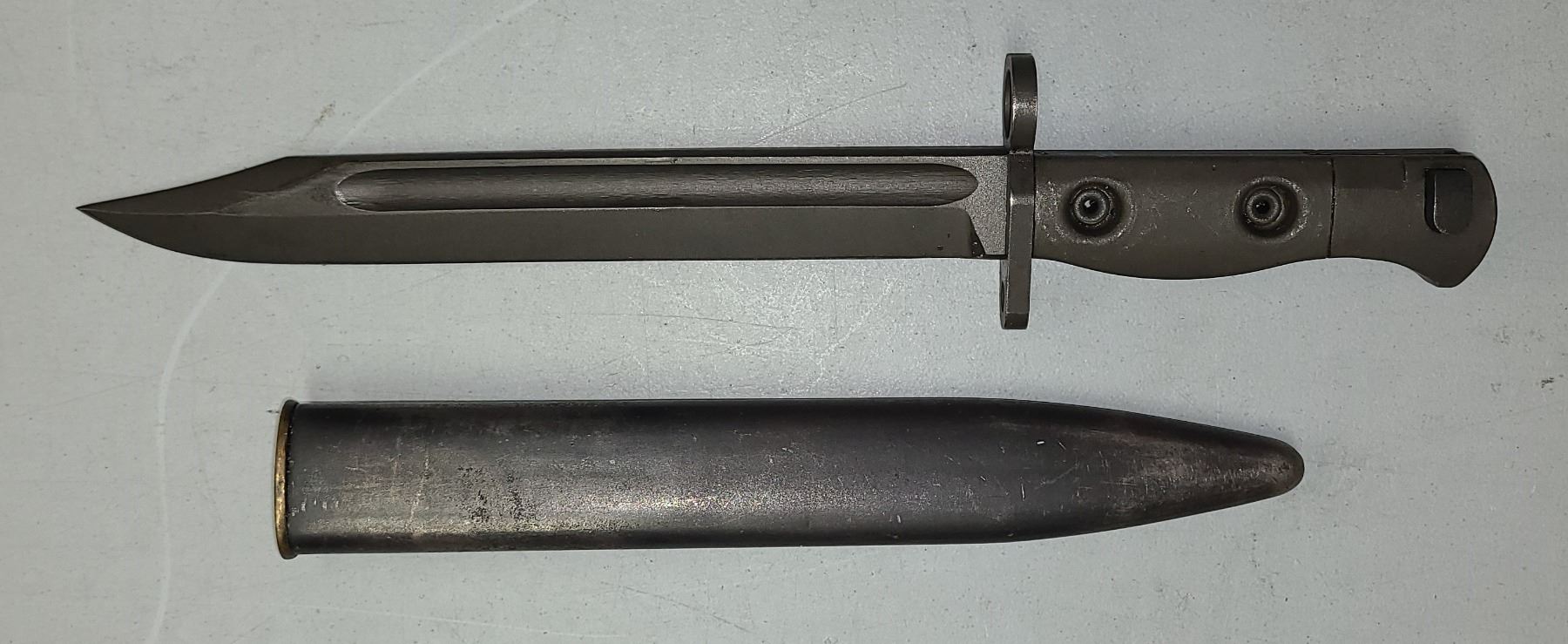 Australian L1A2 Bayonet & Scabbard for FAL Rifle