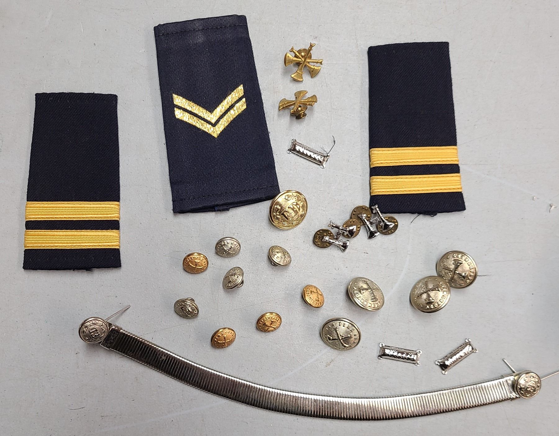 13 Fire Department Metal Uniform Buttons Made by Gaunt of London ...