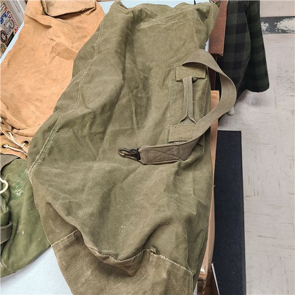 Duffle Bag Lot - Canadian Military Surplus PLUS - 3 x Various Types