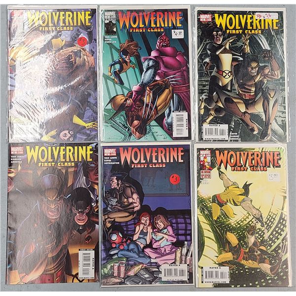 Wolverine 8 Book Comic Lot - First Class