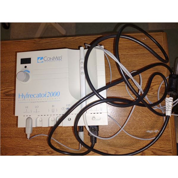 CONMED HYFRECATOR 2000 ELECTROSURGICAL GENERATOR SYSTEM