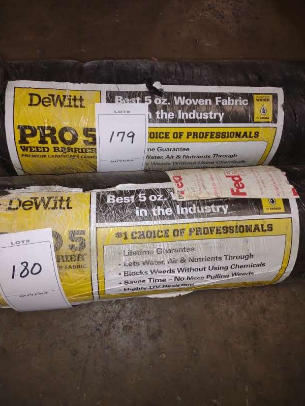 DEWITT PRO 5 WEED BARRIER PREMIUM LANDSCAPE FABRIC