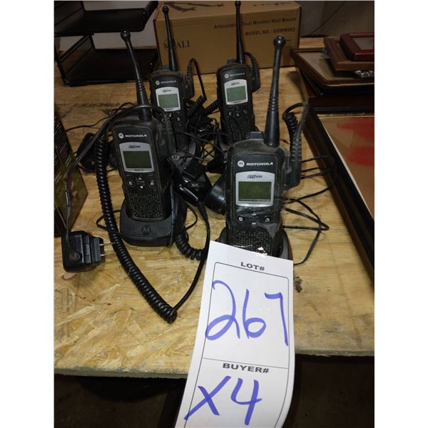MOTOROLA DTR 650, ALL POWER UP AND IN GOOD CONDITION (X4)
