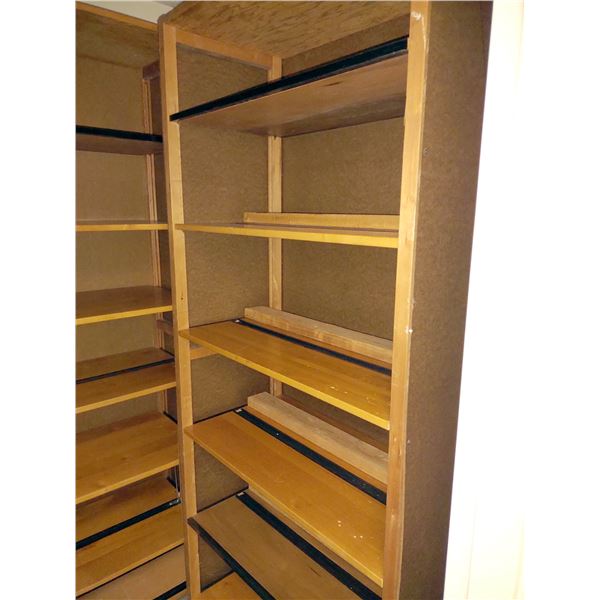 SINGLE WOODEN SHELF UNIT