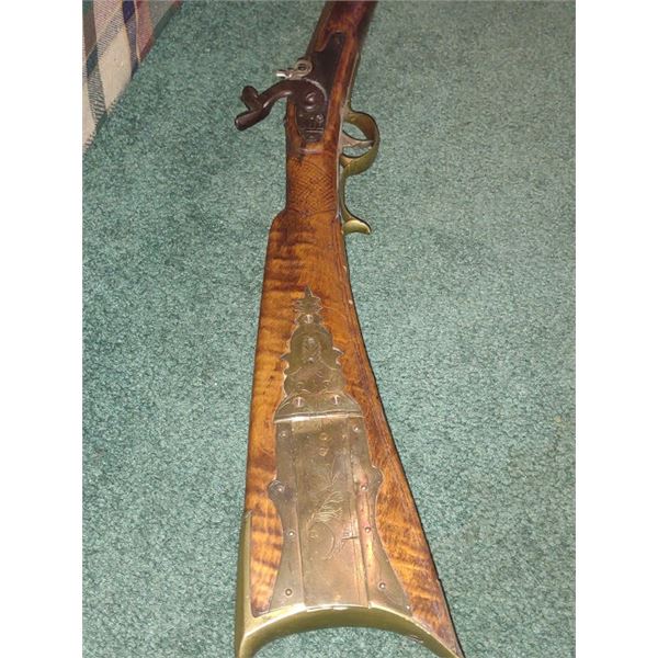Beautiful Condition LONDON WARRANTED Trade Musket w Tiger Maple Stock