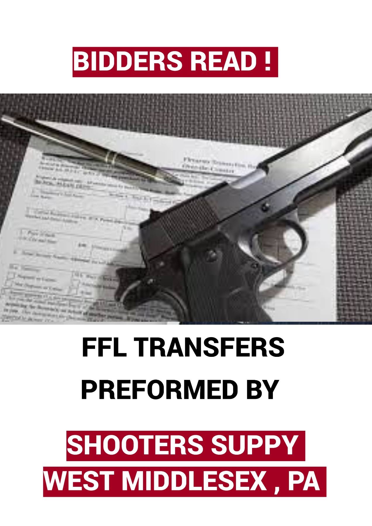 FFL NOTICE TO HAND GUN BUYERS