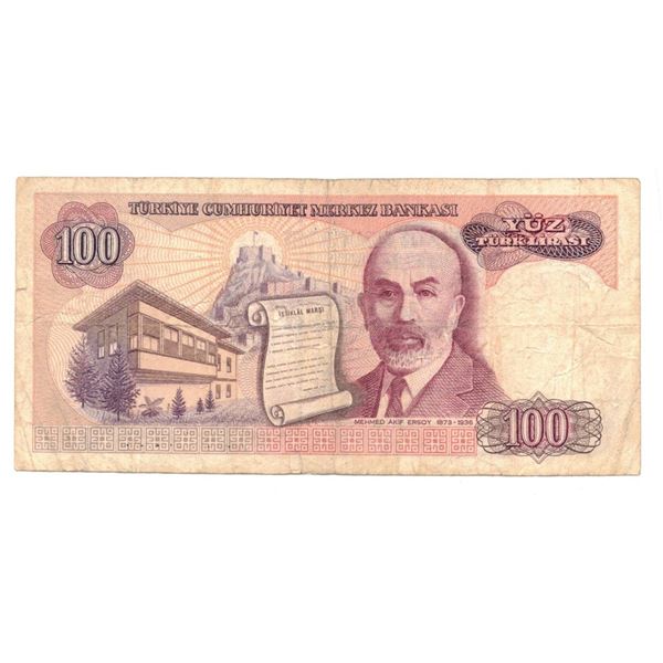 Turkey 100 Lirasi