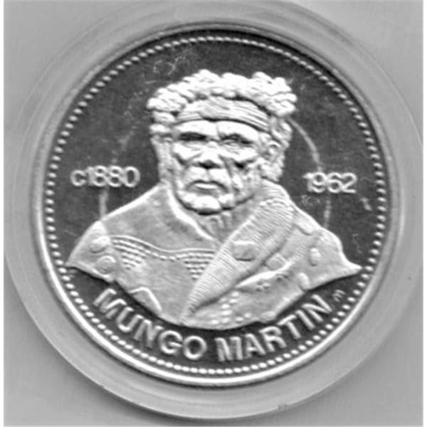 Aboriginal Heritage Canada BC Mungo Martin 1880-1962 1977 Kwakiutl Dollar
