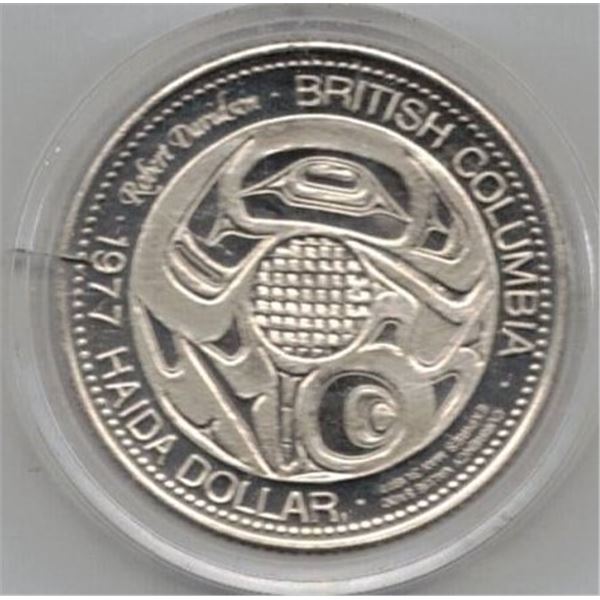 1977 Haida Dollar - British Columbia Indian Heritage Series