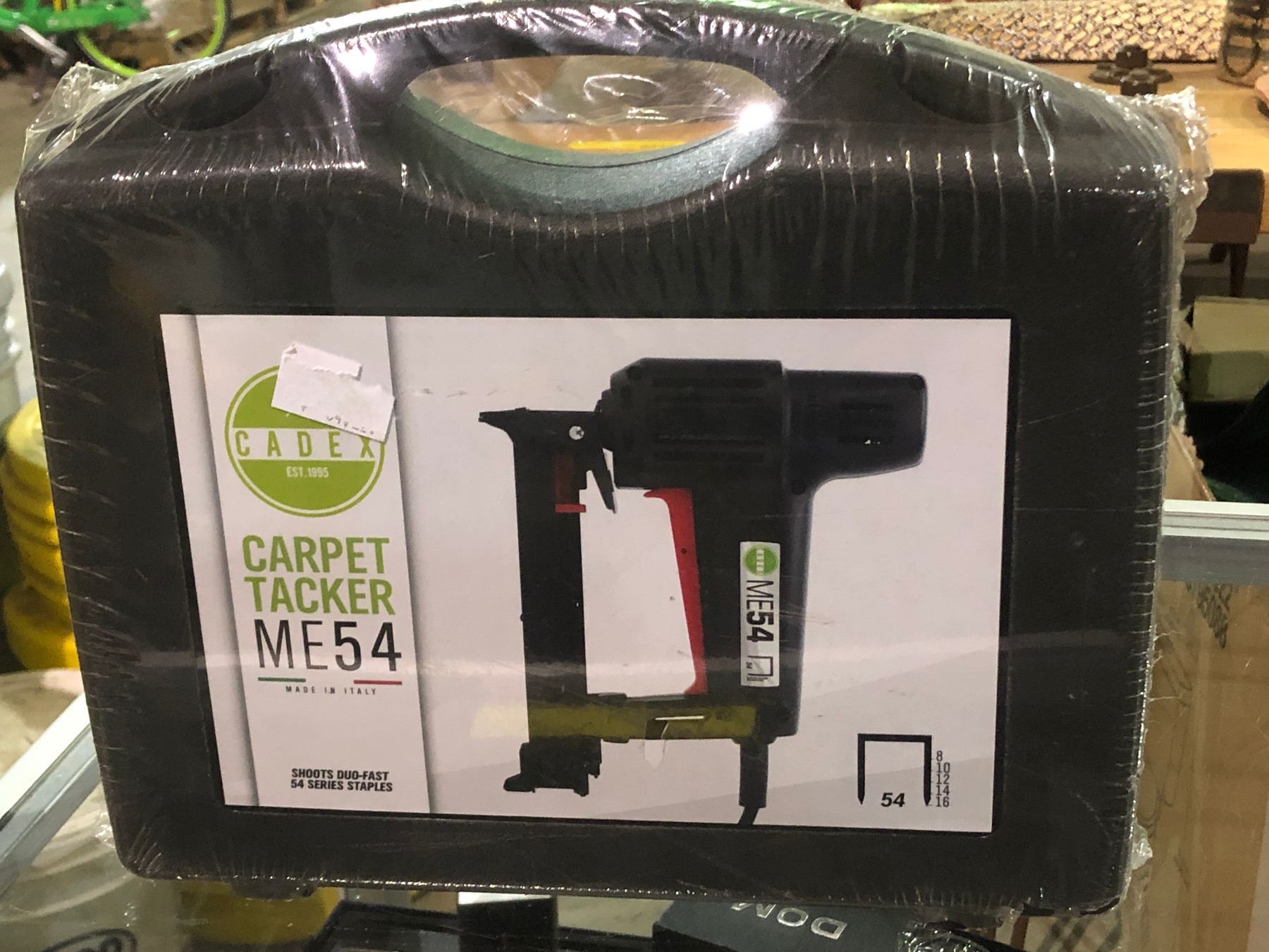 New Cadex carpet tacker ME54