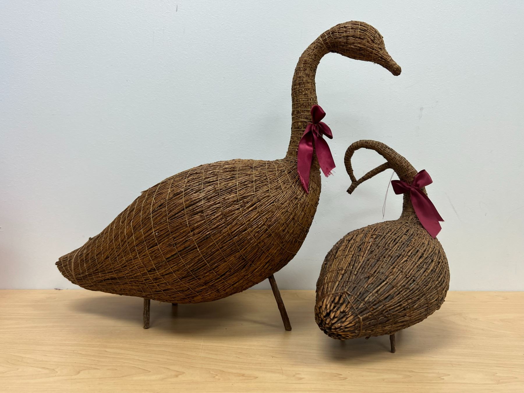 John Blueboy (Fort-Rupert) Tamarack Geese / Birds with paperwork (see ...