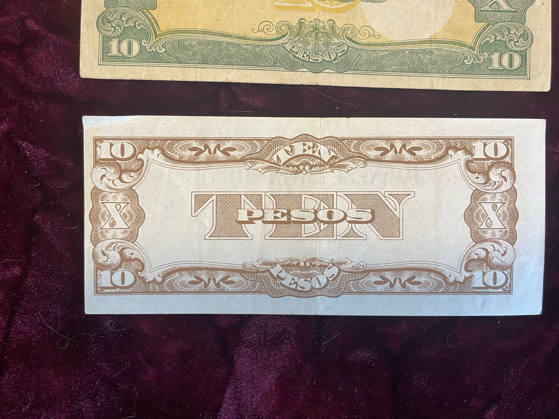JAPANESE GOVERNMENT ISSUED PHILIPPINE PESOS JAPANESE GOVERNMENT ISSUED PHILIPPINE PESOS