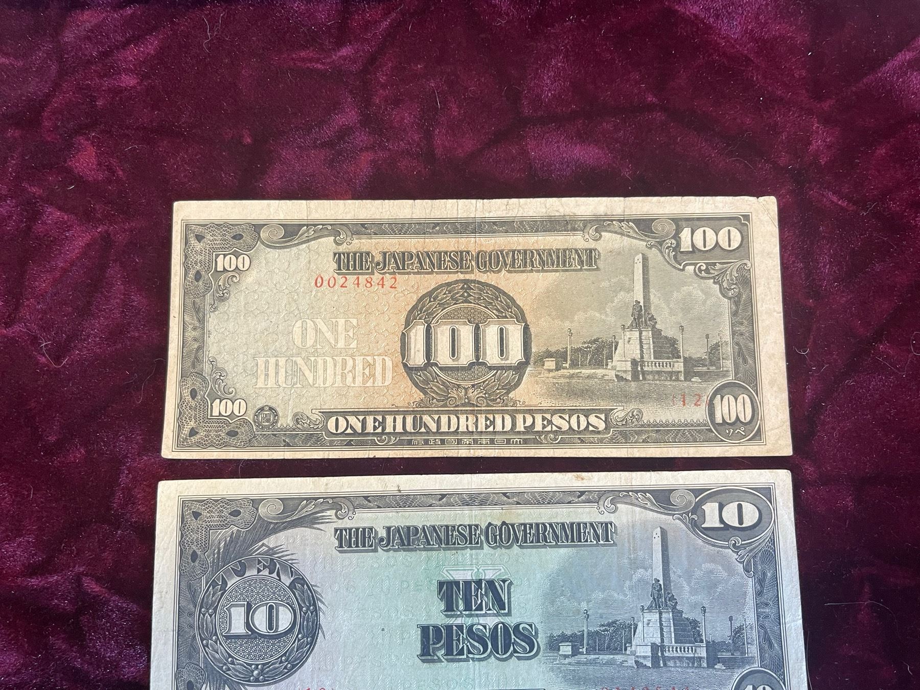JAPANESE GOVERNMENT ISSUED PHILIPPINE PESOS Cornerbids japanese-government-issued-philippine-pesos-cornerbids