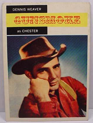 1958 TOPPS GUNSMOKE TRADING CARD NO. 2