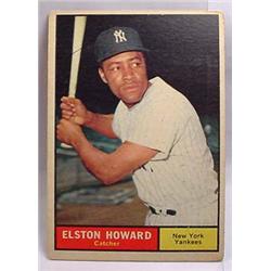 1961 TOPPS ELSTON HOWARD BASEBALL CARD