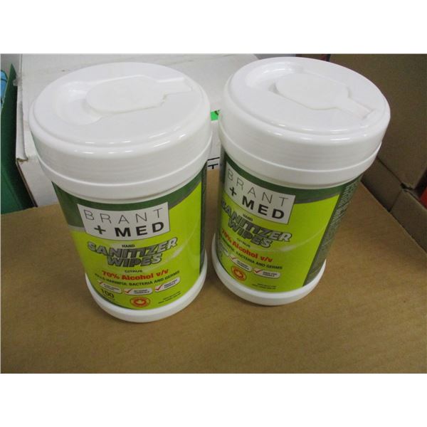 NEW: CONTAINER OF 100 MEDI-WIPES (2 CONTAINERS) - PER BUNDLE