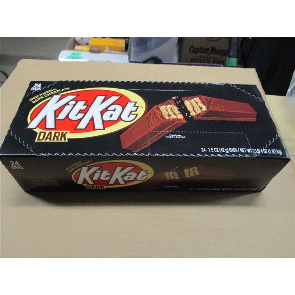 KIT KAT DARK CHOCOLATE BARS (24) - PER BOX