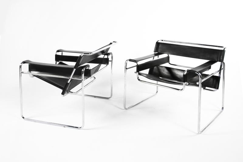 Marcell Breuer Wassily chairs, pair c.1960-1970