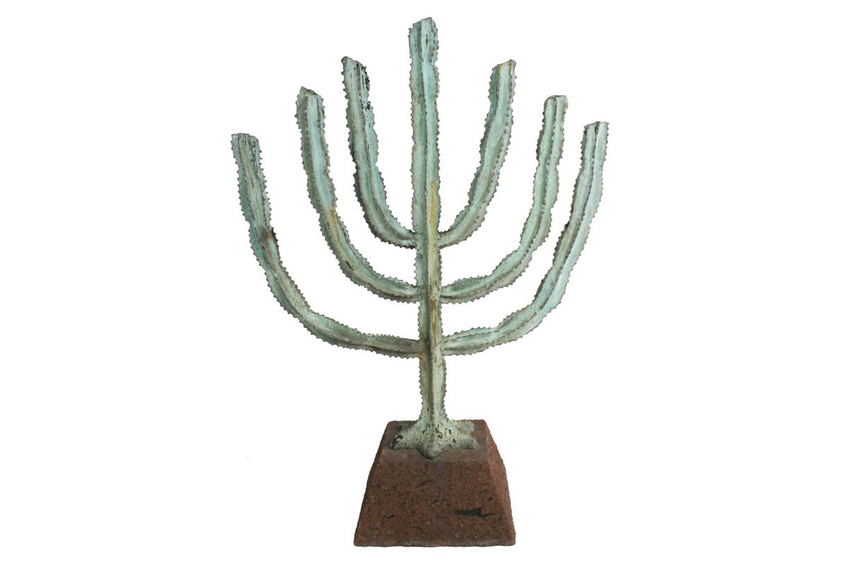 Dina Frumin: Cactus Menorah , Mexico c. 1966