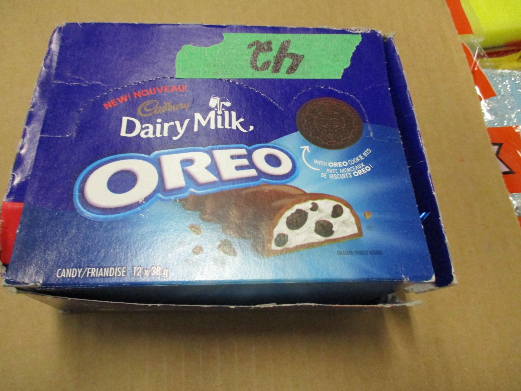 DAIRY MILK OREO COOKIES (12 X 38G) - PER PACKAGE