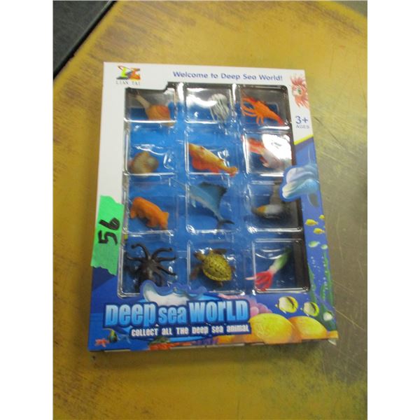 DEEP SEA WORLD FIGURINES - BOX