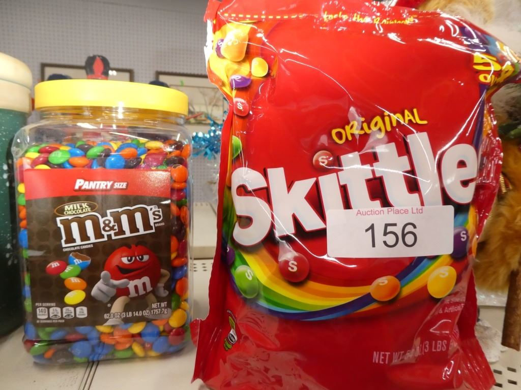 Skittles & M&Ms candy