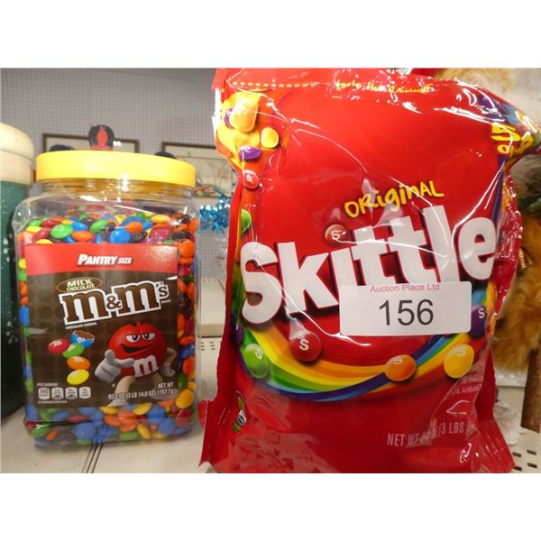 Skittles & M&Ms candy