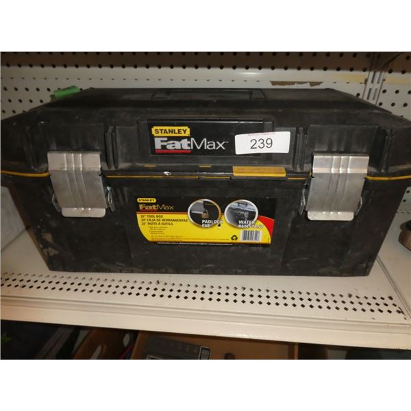Stanley FatMax 23" tool box w/ sockets
