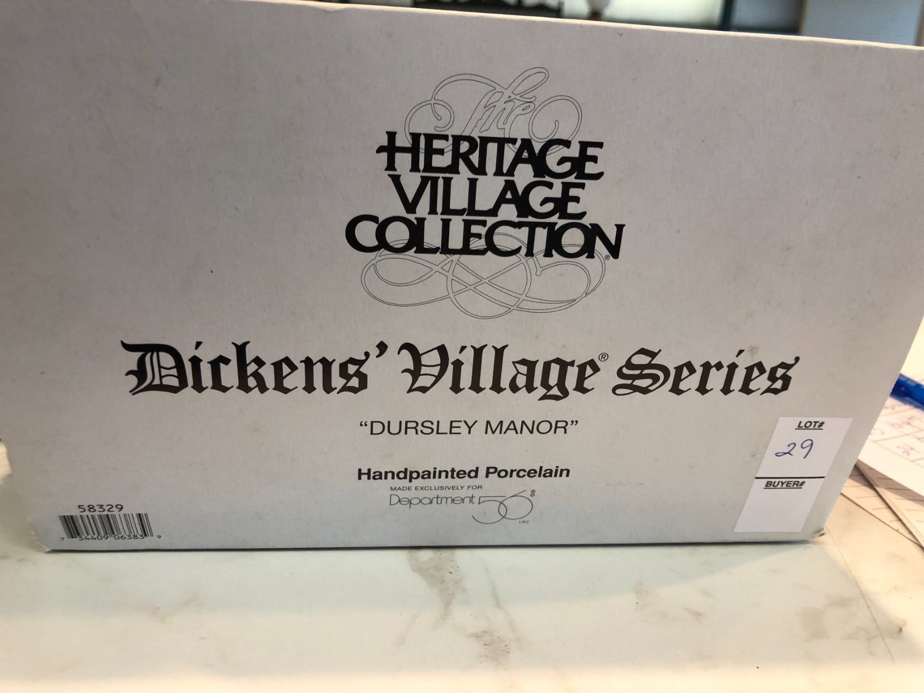 DPT.56 Heritage Village Set "DURSLEY MANOR"