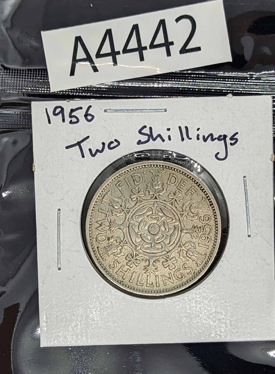 1956 Two Shillings (A4442)