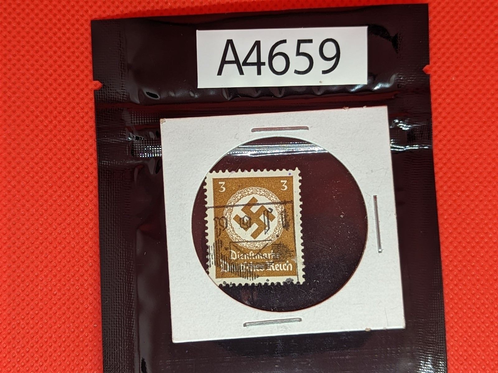 German Stamp - Swastika (A4659)