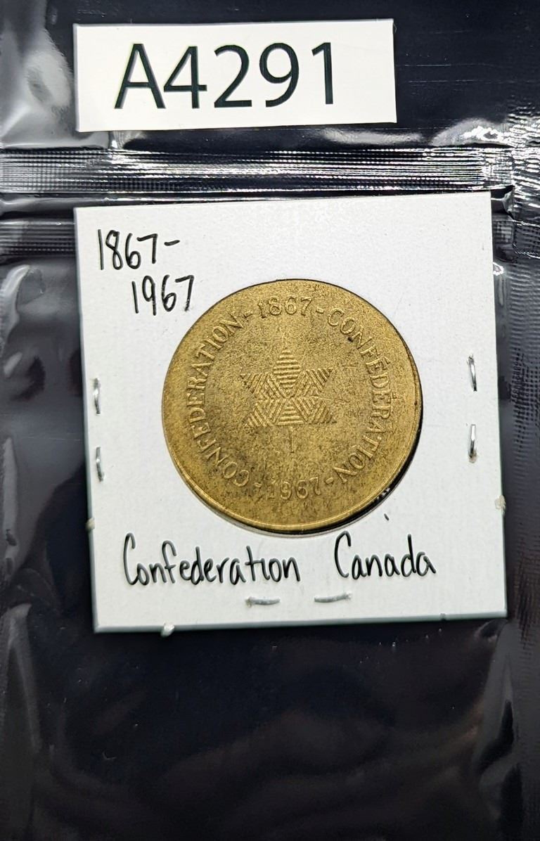 1867-1967 Confederation Canada Coin (A4291)