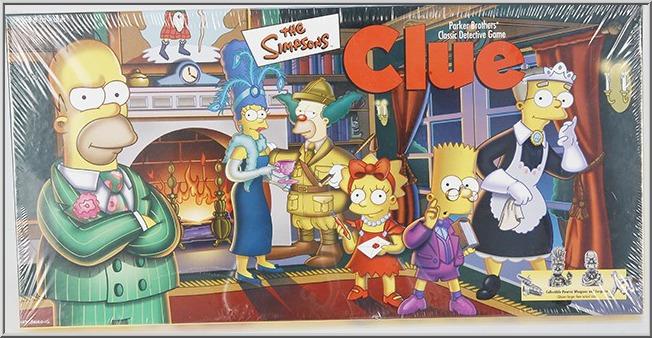 Clue Board Game {The Simpsons}