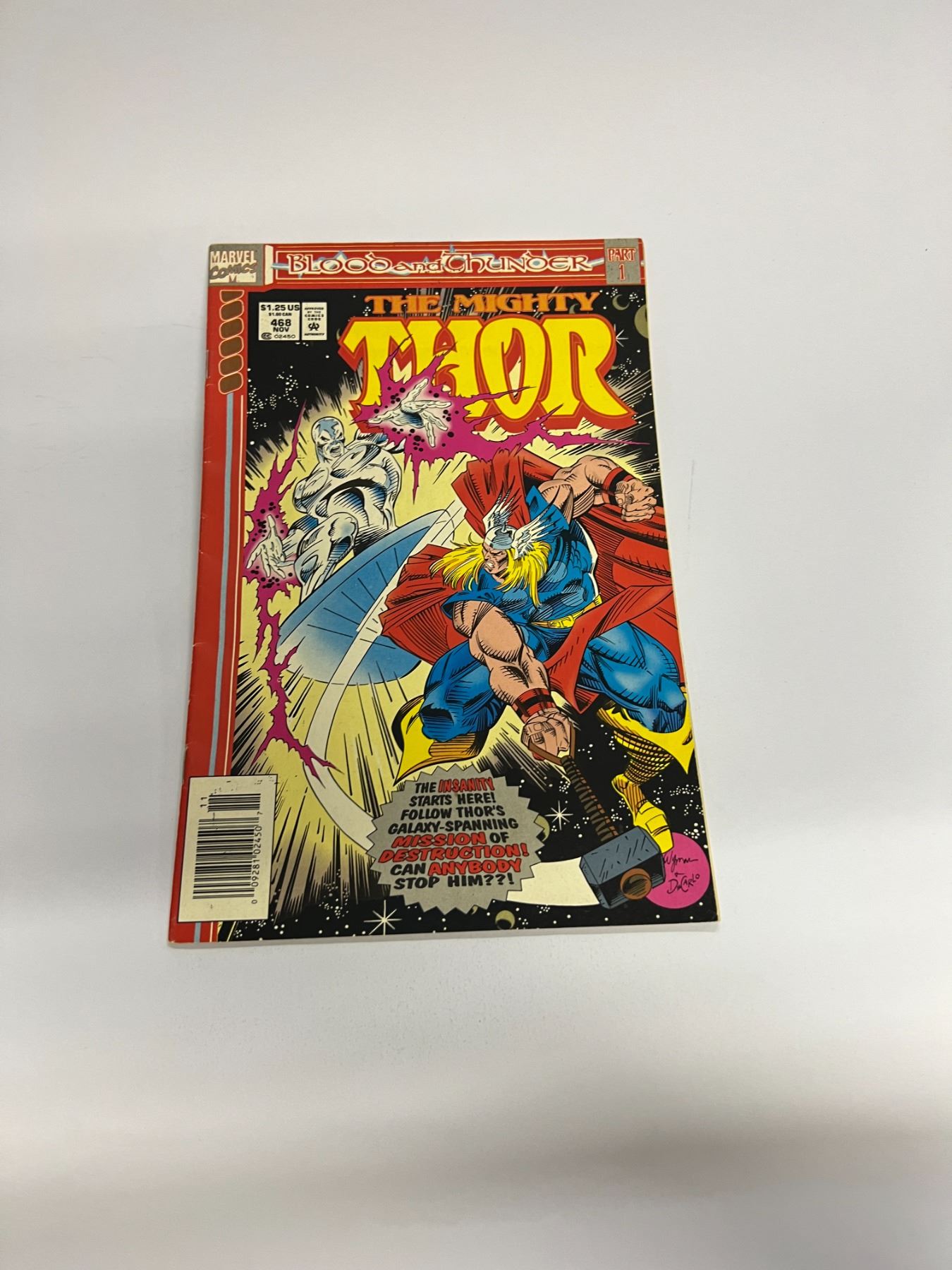 Vintage Thor Comic #468