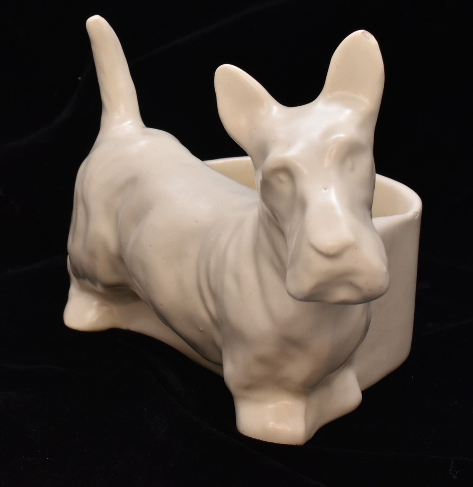Vintage McCoy Ceramic Pottery Scottie Dog Planter